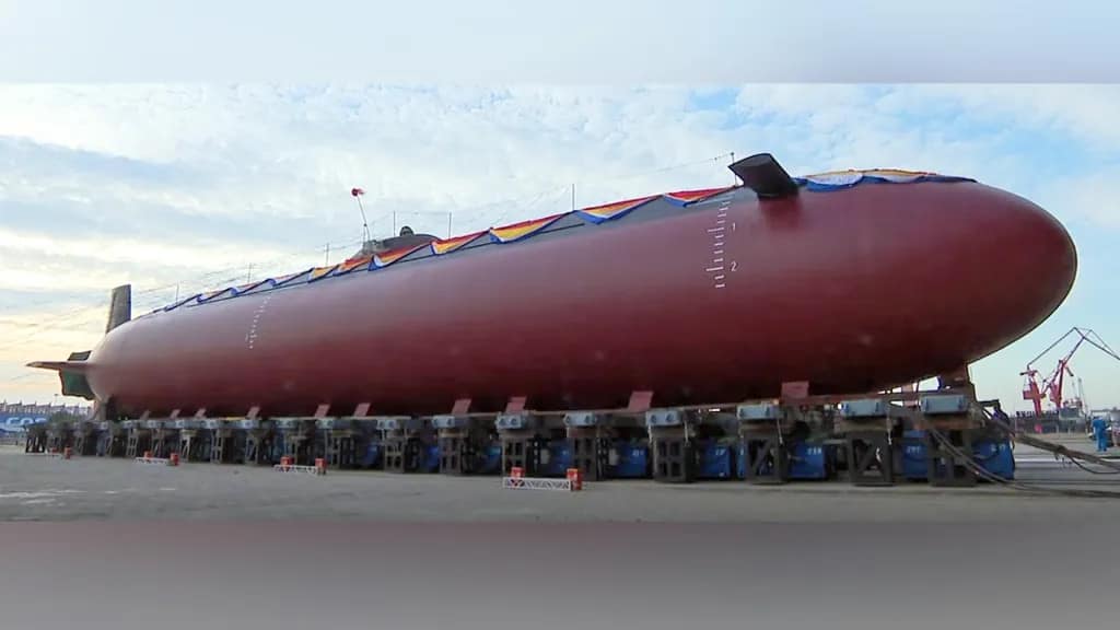 China's Sailless Submarine Caught on Satellite