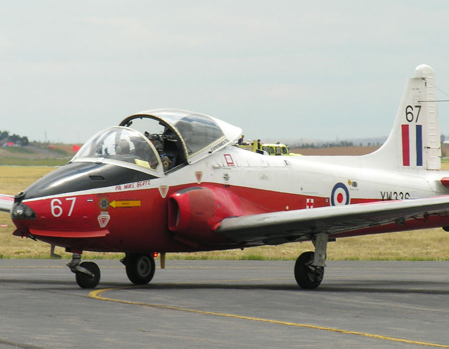 Jet Provost - British hunting aircraft and hunting bomber | MiGFlug.com