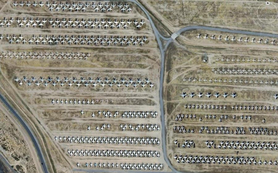 This Graveyard would be 2nd largest Air Force in the world | MiGFlug ...